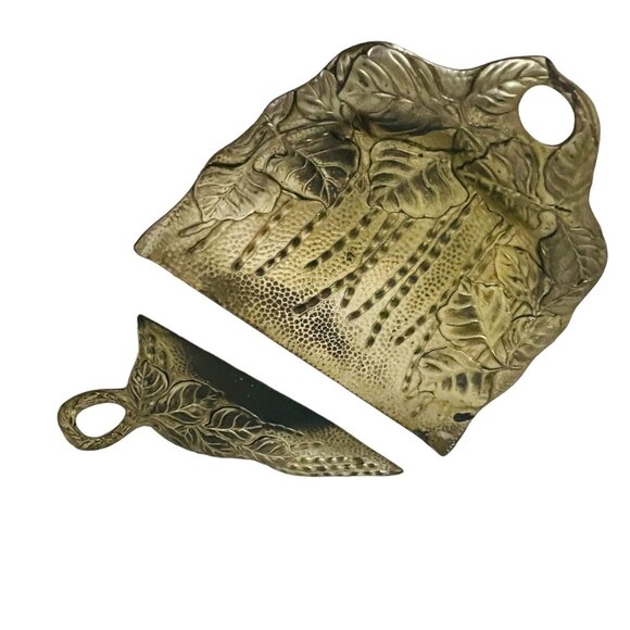 Other | Vintage Tk Brass Dustpan Brush Sweeper Set Made In Occupied ...